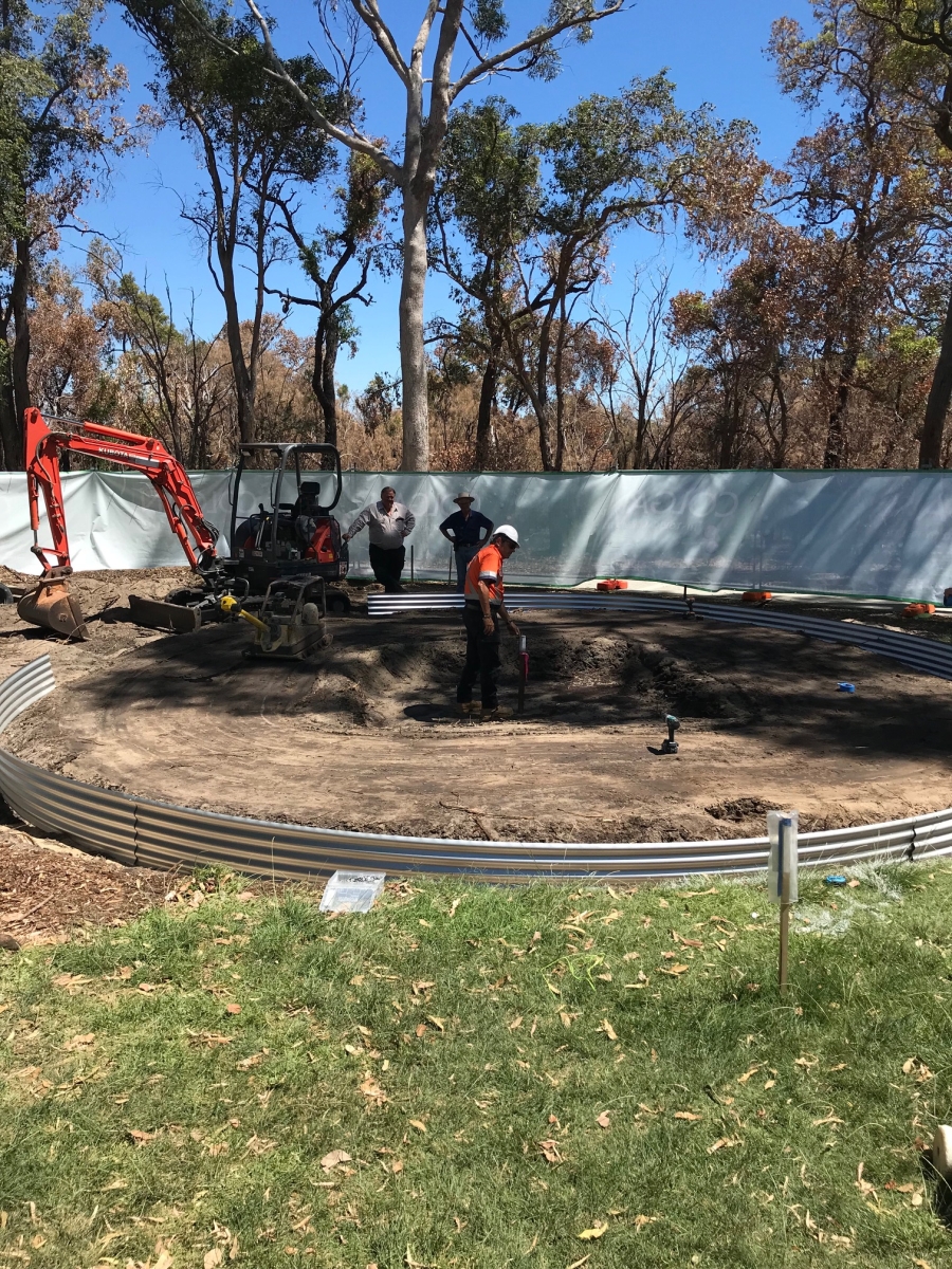 Memorial Construction Photographs - Battle of Crete Memorial Committee ...